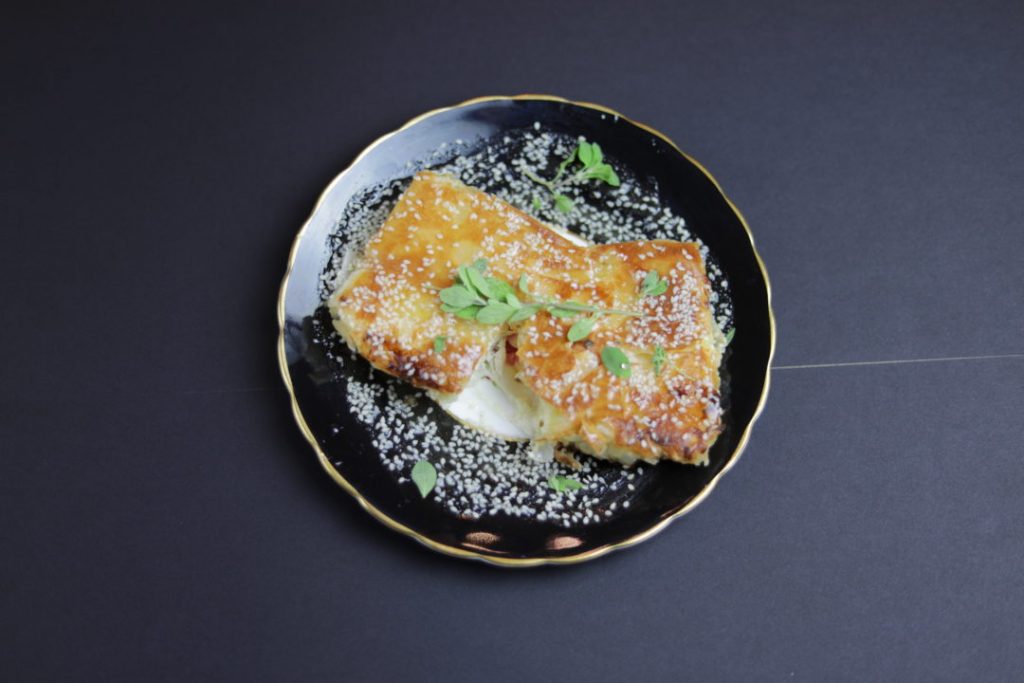 Phyllo Wrapped Feta With Honey and Sesame Seeds – Nostimo Kitchen